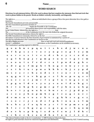Almost painless constitution video sheet | PDF