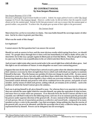 Almost painless constitution video sheet | PDF