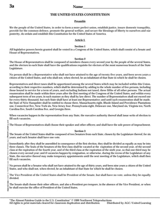 Almost painless constitution video sheet | PDF