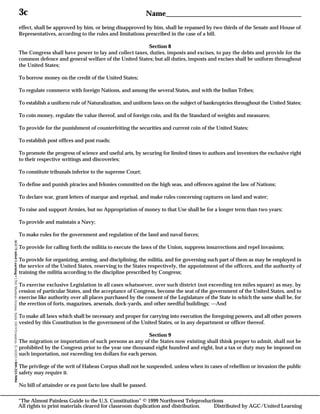 Almost painless constitution video sheet | PDF