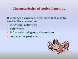Active Learning Strategies in EFL Classes | PPTX