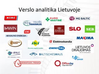 VERSLO ANALITIKA | PPT