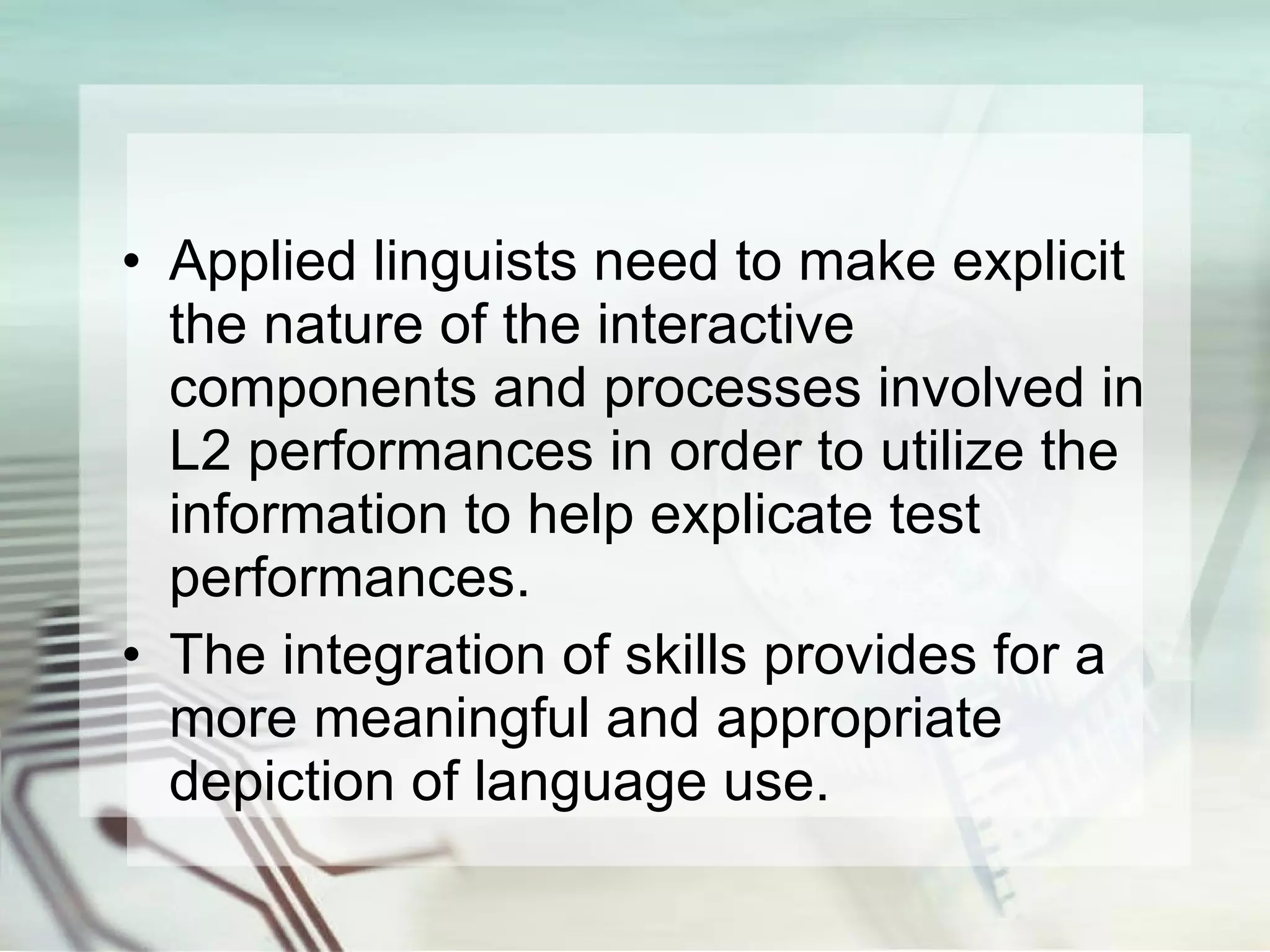 technology in standardized language assessment | PPT
