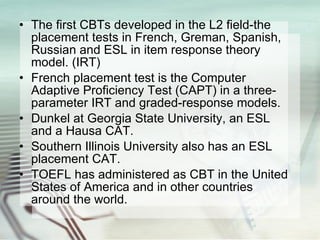 technology in standardized language assessment | PPT