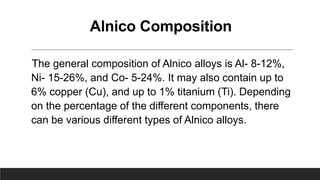 Alnico | PPTX