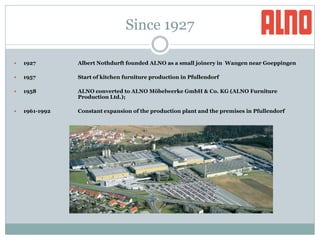 Presenting Alno Geman Kitchens 2011 | PDF