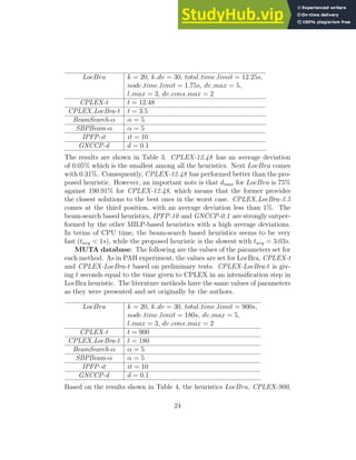 A Local Branching Heuristic For Solving A Graph Edit Distance Problem | PDF