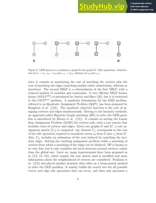 A Local Branching Heuristic For Solving A Graph Edit Distance Problem | PDF