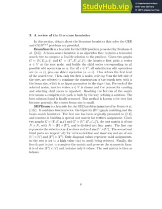 A Local Branching Heuristic For Solving A Graph Edit Distance Problem | PDF