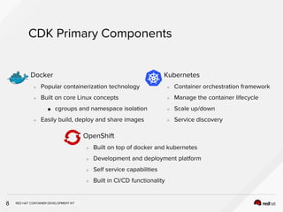 A local private PaaS in minutes with the Red Hat CDK | PPTX | Cloud ...
