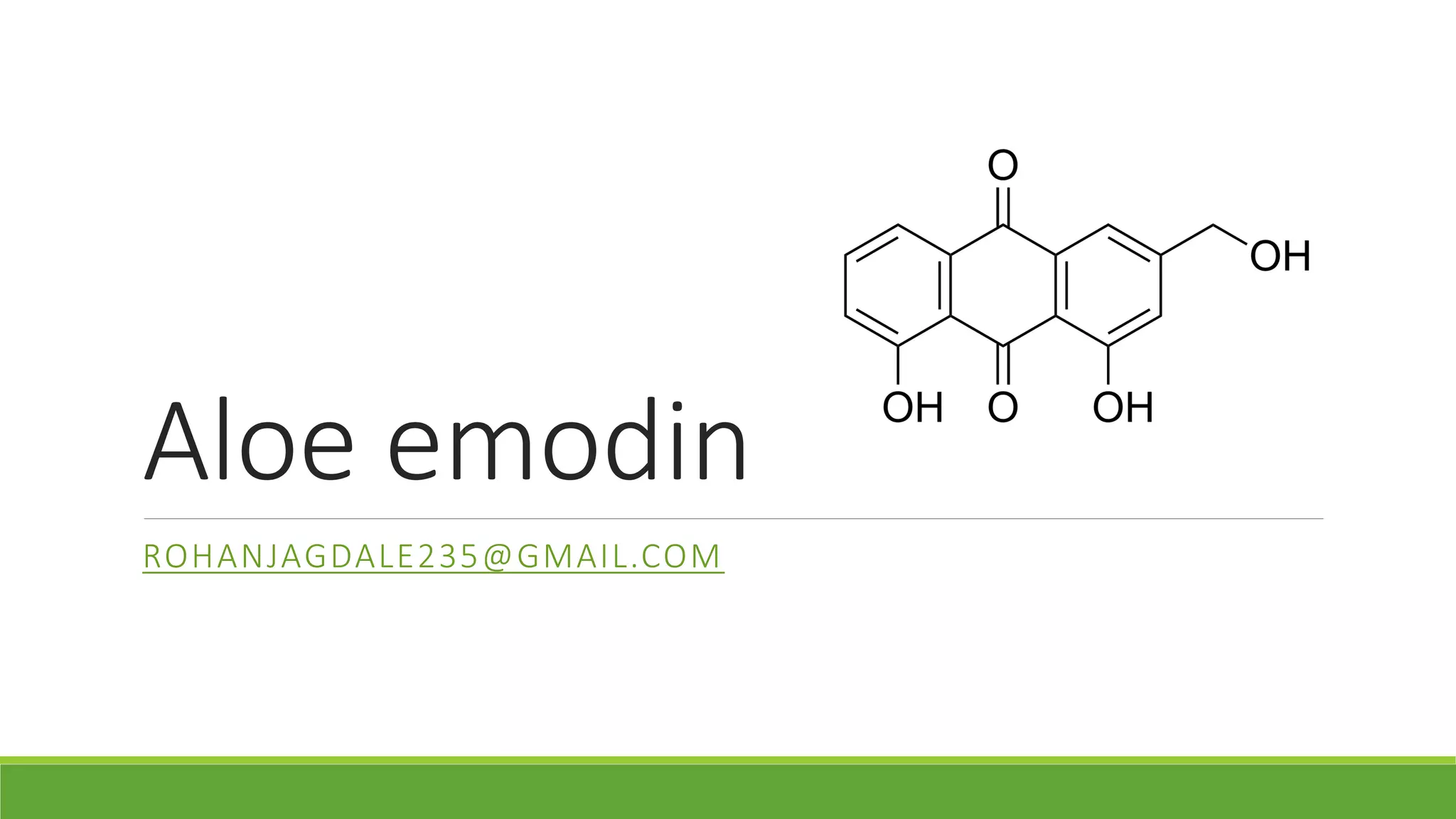 Aloe emodin | PDF