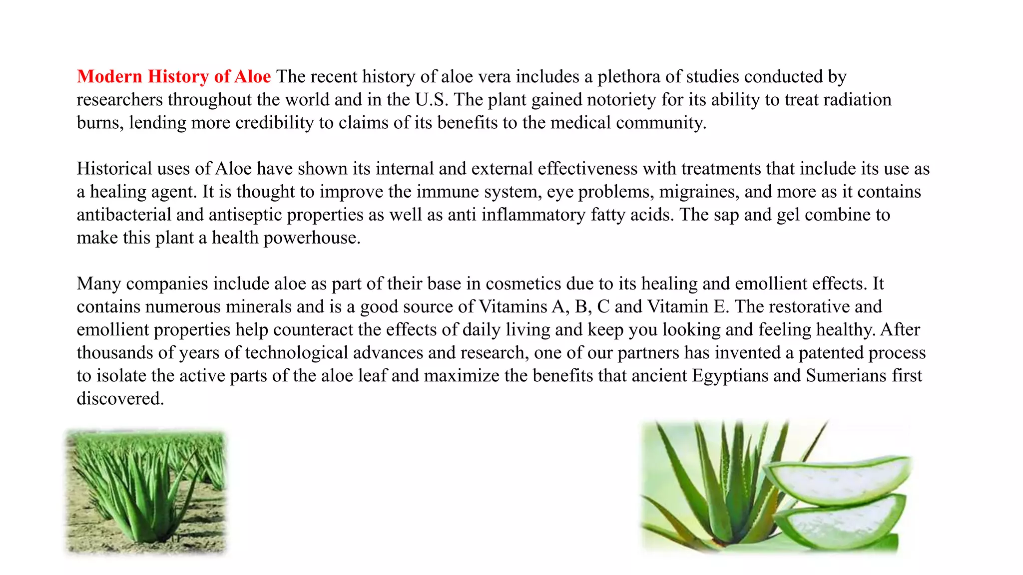 Aloe vera Pulp Extraction and juice processing line | PPT