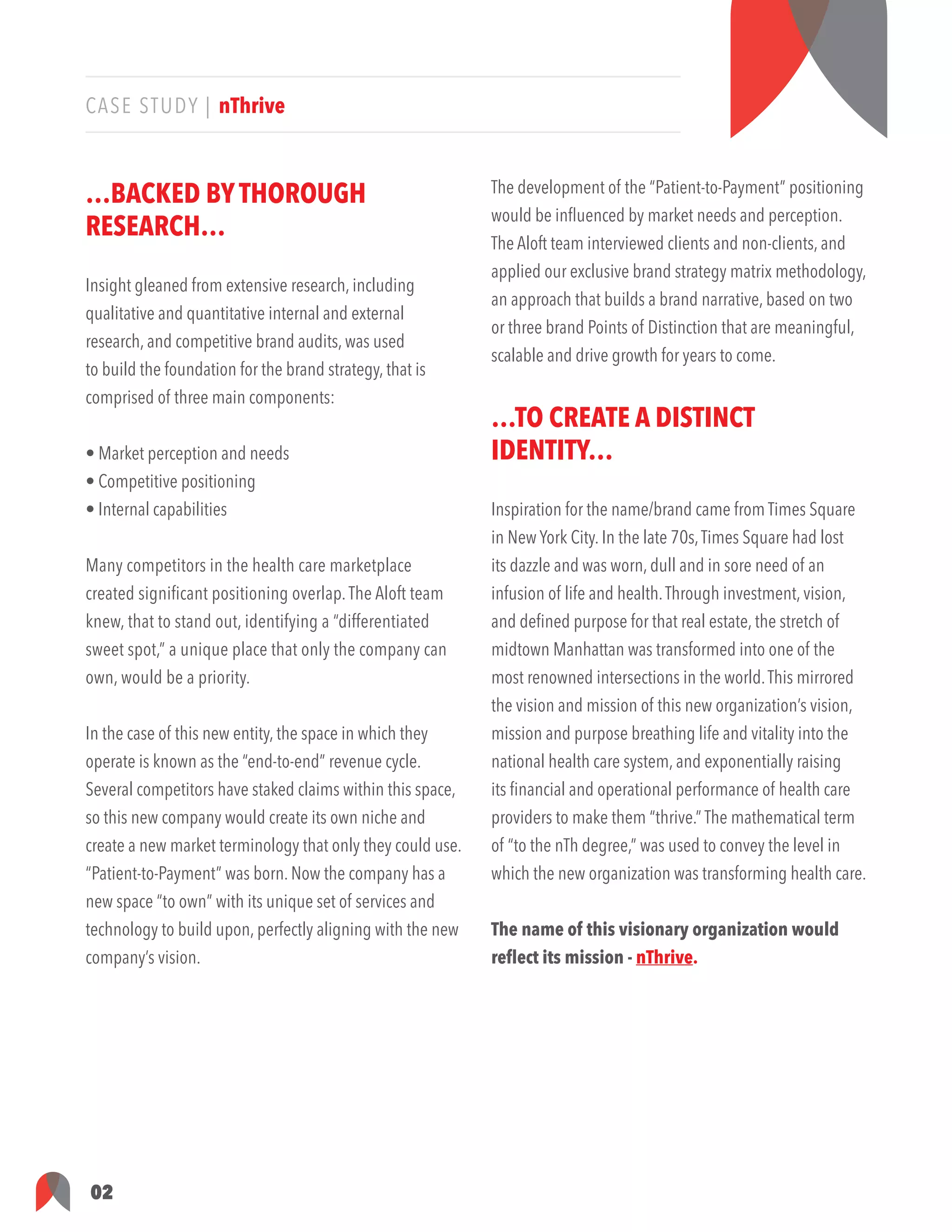 Aloft Group: nThrive Case Study | PDF