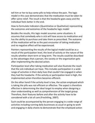 A logical model sample essay | PDF