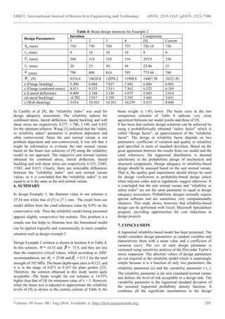 A lognormal reliability design model | DOC | Graphics Software | Computer Software and Applications
