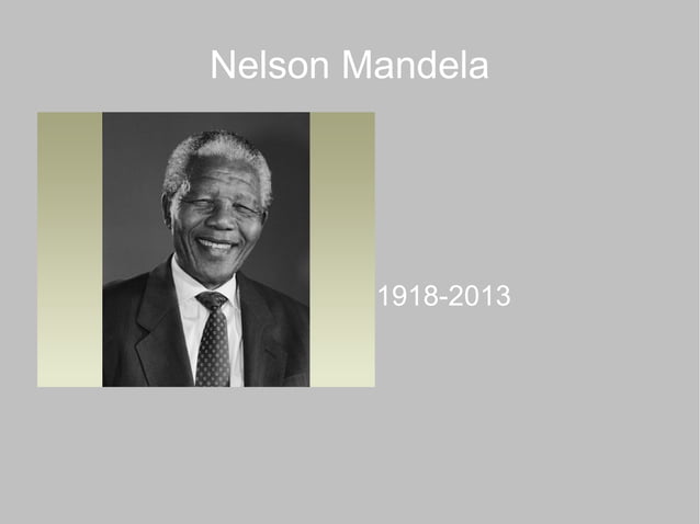 nelson mandela | PPT
