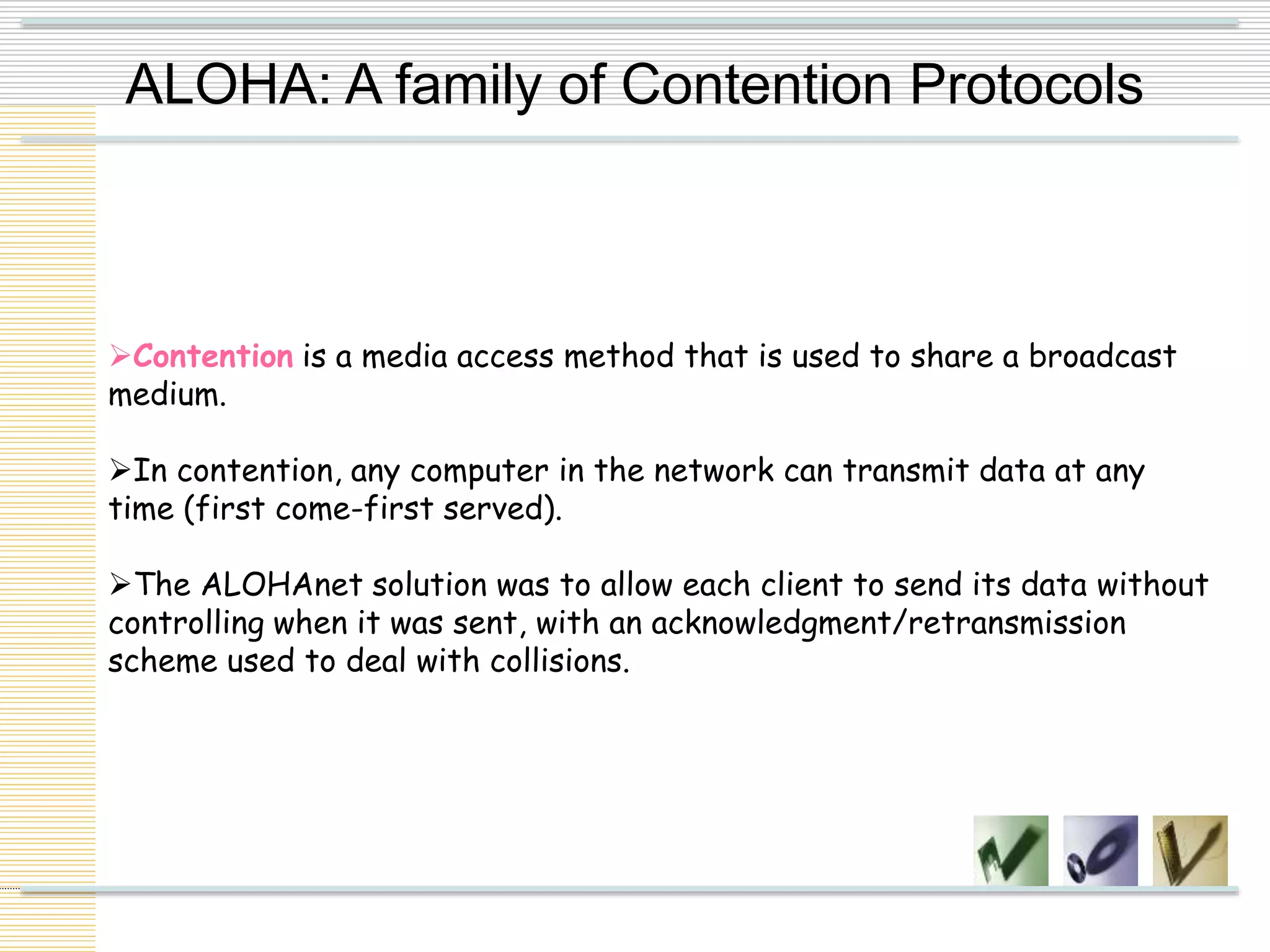 ALOHA Protocol (in detail) | PPTX