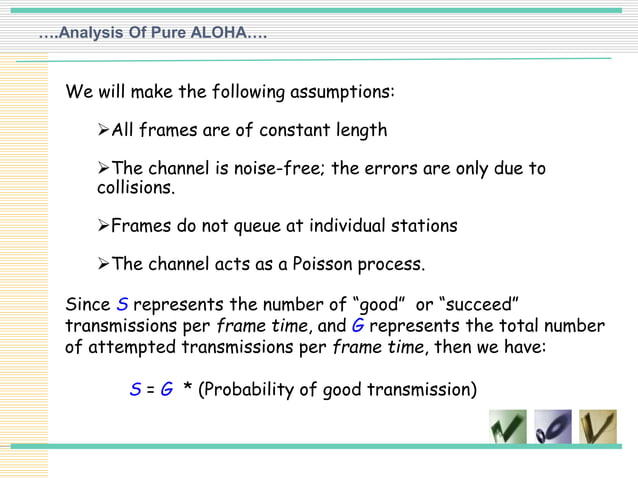 ALOHA Protocol (in detail) | PPTX | Computer Networking | Computing