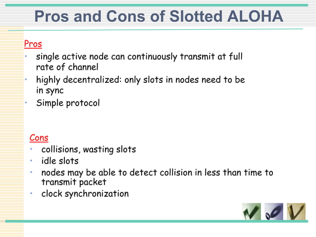 ALOHA Protocol (in detail) | PPTX | Computer Networking | Computing