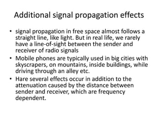 Signals and Antennas in mobile computing | PPTX