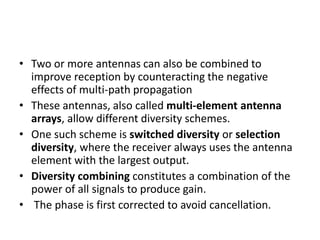 Signals and Antennas in mobile computing | PPT