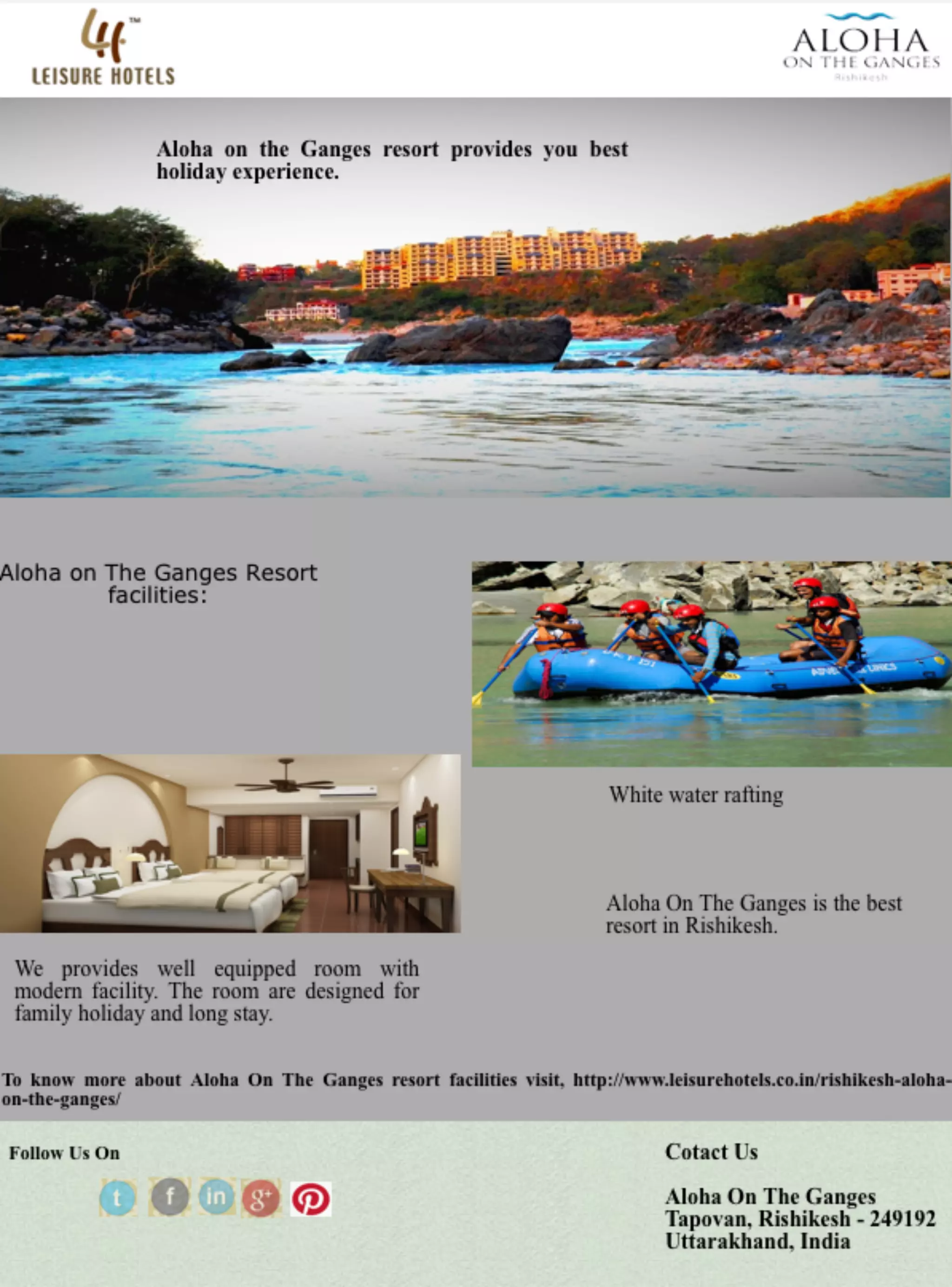 Aloha on The Ganges Resort | PDF | Hotel Properties | Real Estate