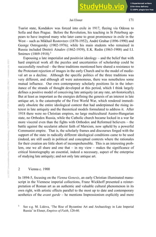 Alois Riegl Art History And The Beginning Of Late Antique Studies As A ...