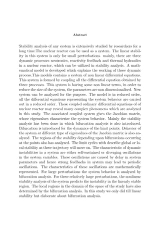 Nuclear stability analysis | PDF