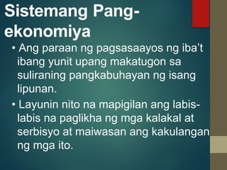 Alokasyon at Sistemang Pang Ekonomiya.pptx