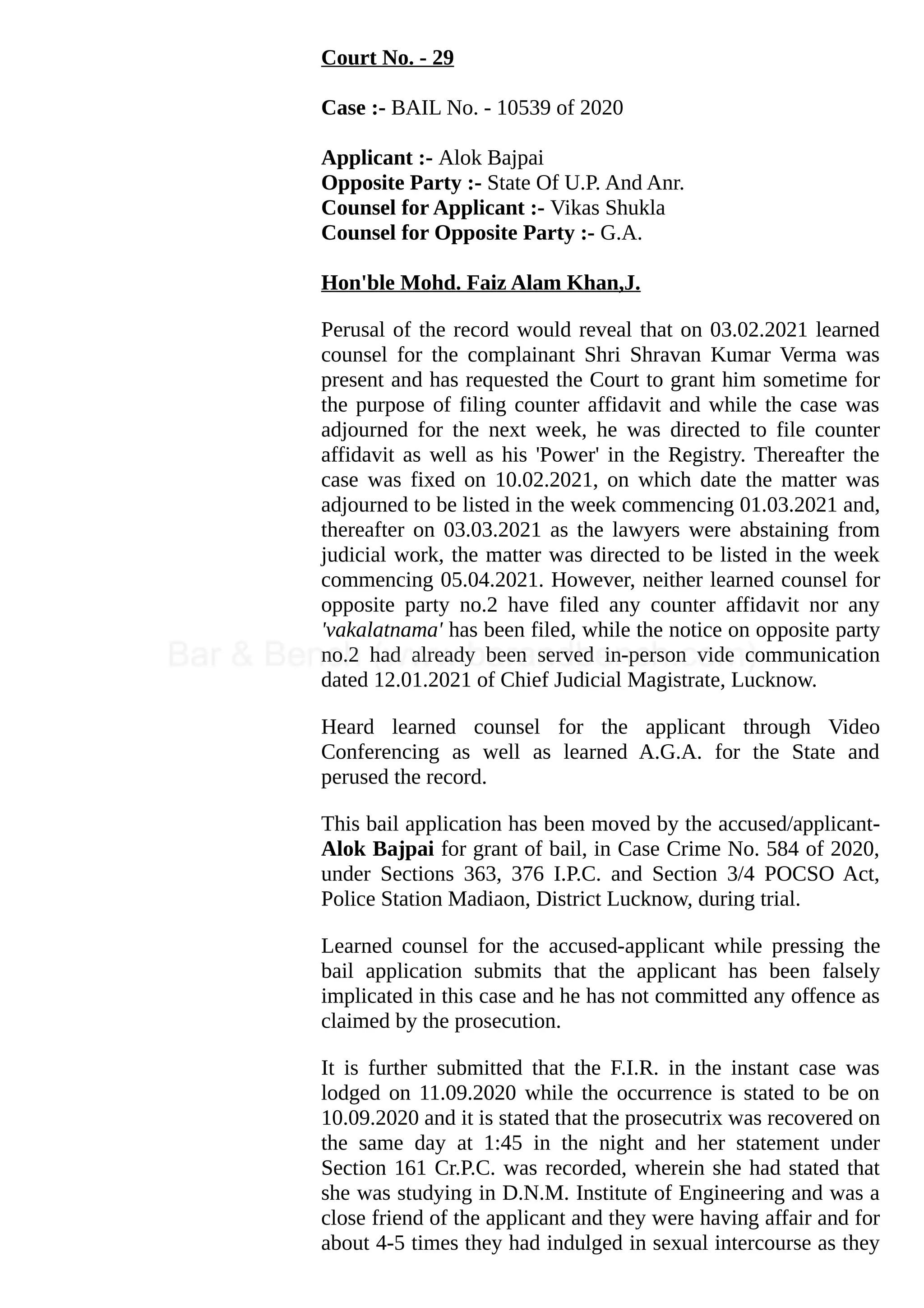 Alok bajpai v__state_of_up | PDF