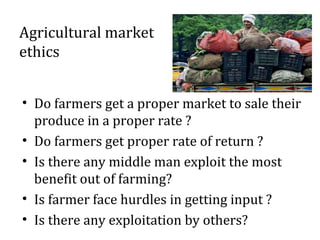 Agricultural Ethics | PPT