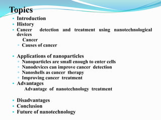 NANO TECHNOLOGY | PPT