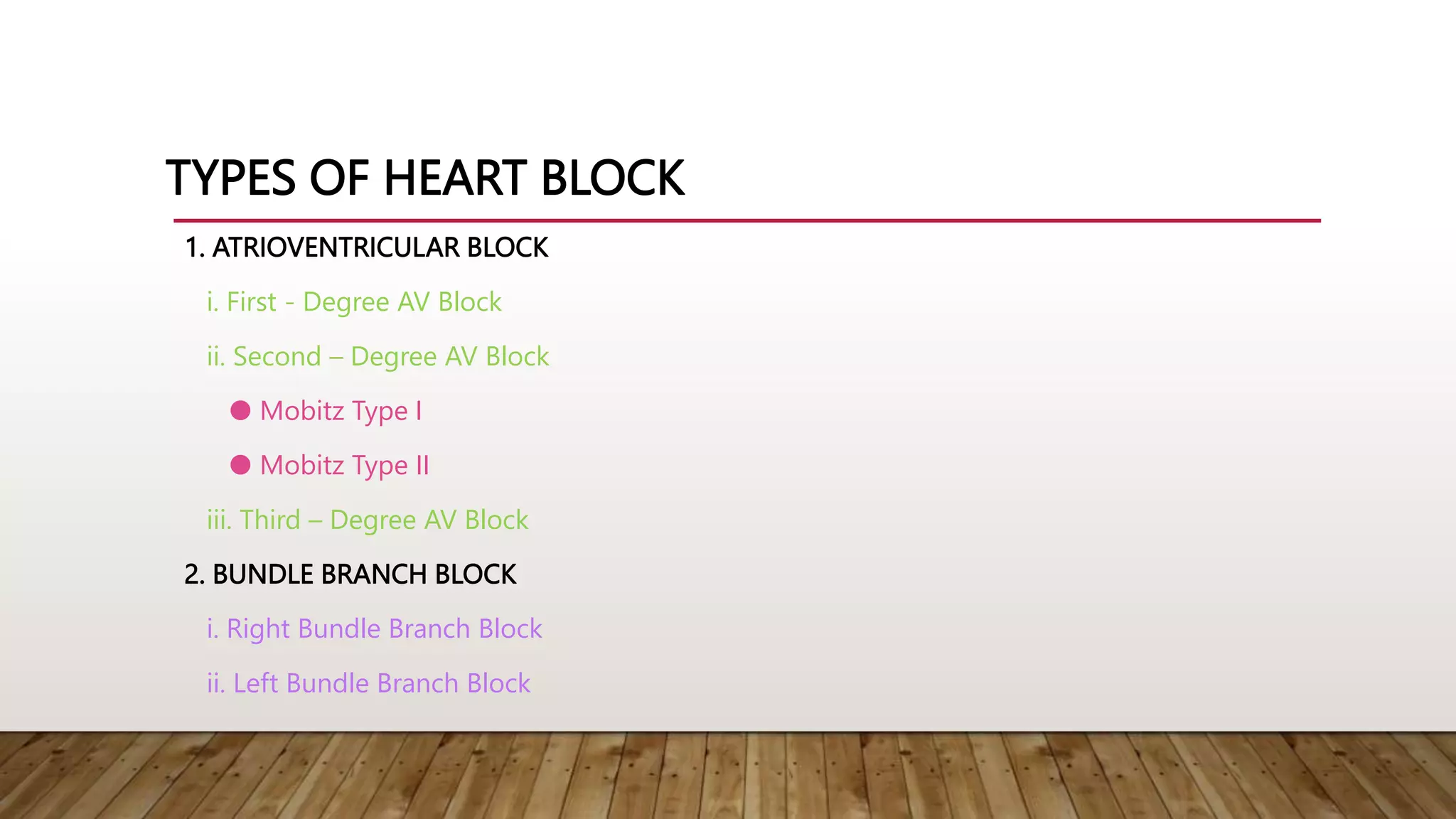 Alok Kumar (Grp 09) Sem 09 Types Of Heart Block.pptx | Heart and ...