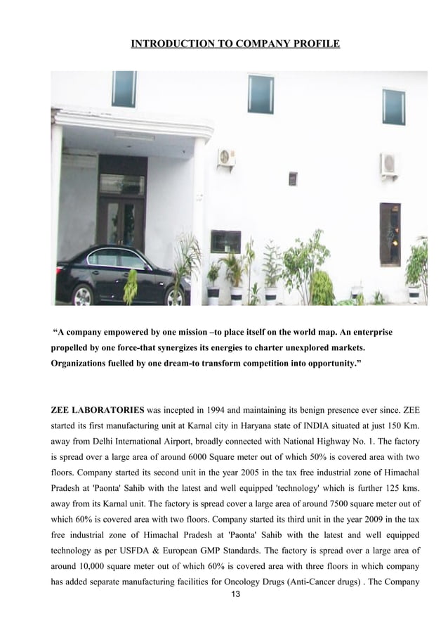 MBA Project report at "Employee Satisfaction" | DOC