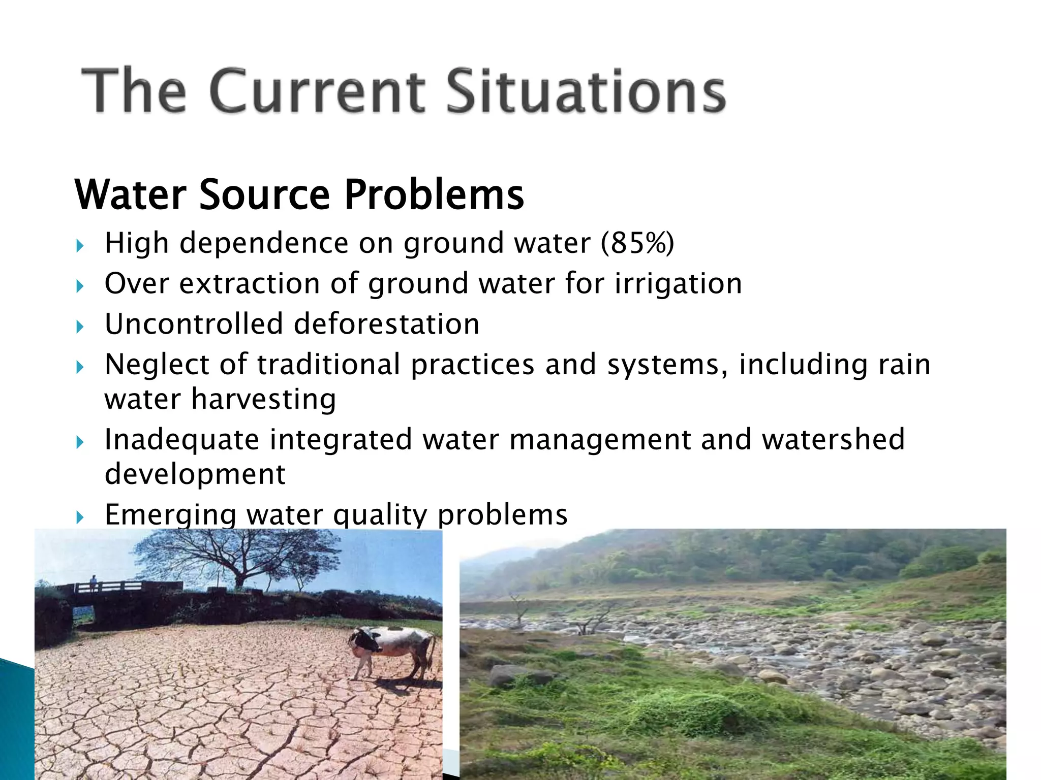 Presentation on water supply system and sources in rural area | PPTX