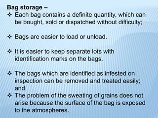 role of importance of storage | PPT