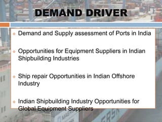 Presentation on Private ports of India | PPTX