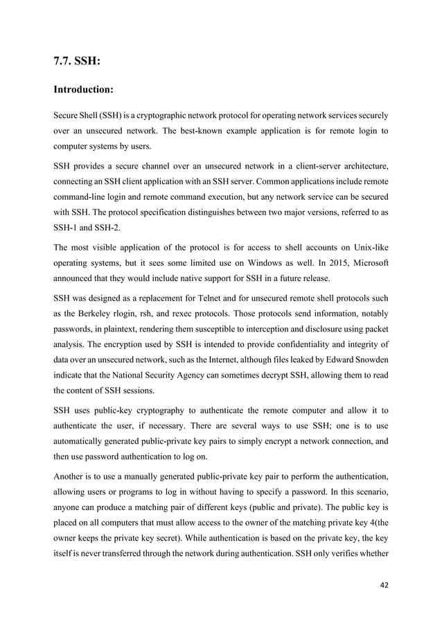 Redhat Linux server administration industrial training report. | PDF