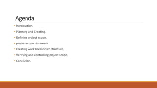 Scope Management | PPTX