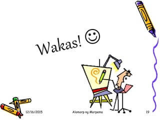 Alomorp ng morpema requirements by Maribeth Lactaotao | PPTX