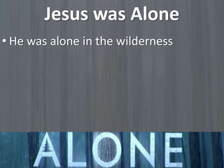 Alone | PPT