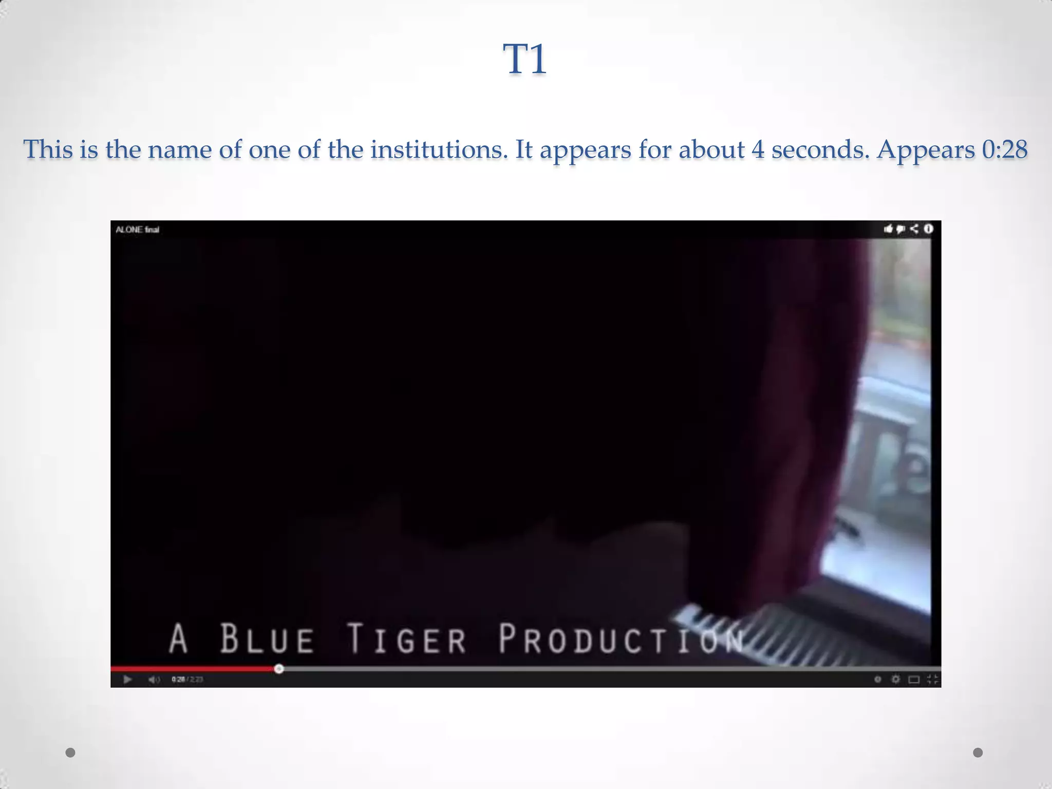 Alone titles timeline | PPTX