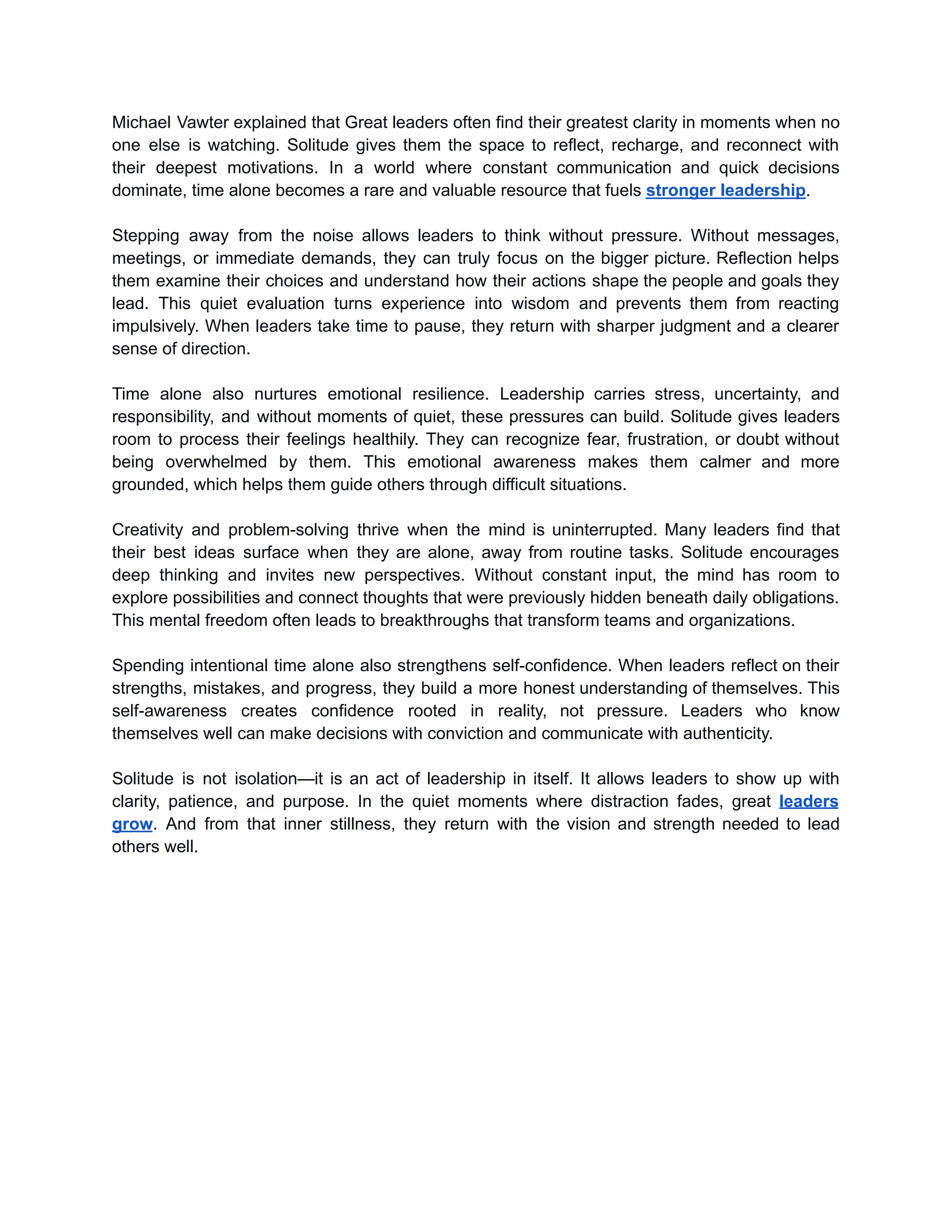 Alone With Purpose_ Why Solitude Strengthens Every Great Leader by Michael Vawter.pdf