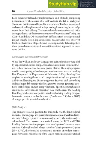 A Longitudinal Study Of Enhancing Critical Thinking And Reading ...