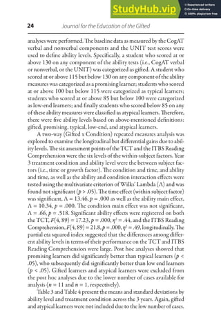 A Longitudinal Study Of Enhancing Critical Thinking And Reading ...