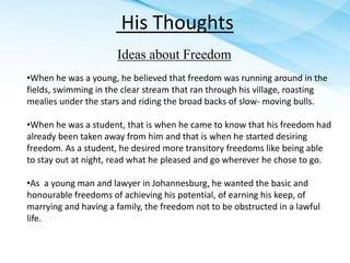 A long walk to freedom p | PPTX