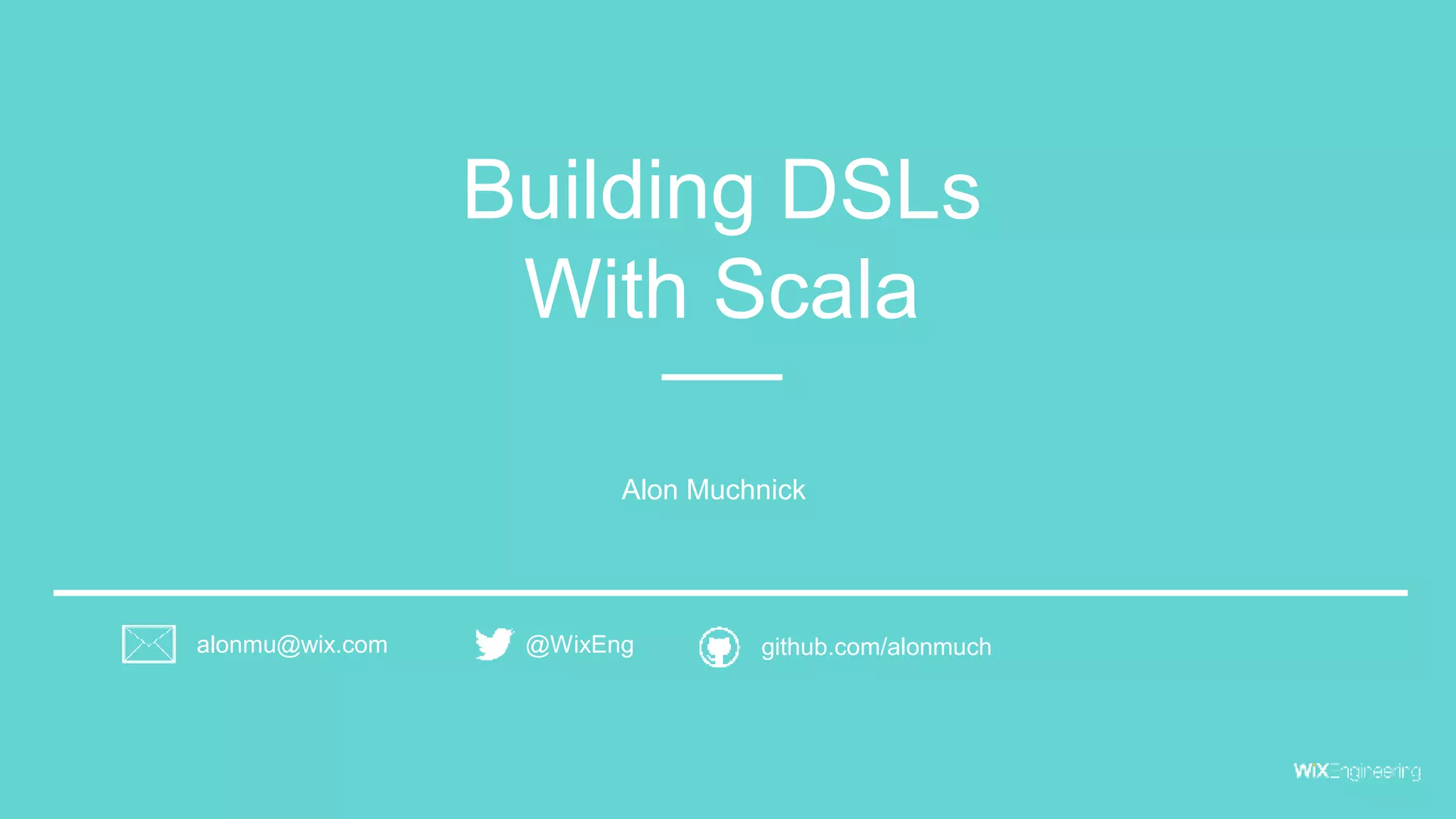 Building DSLs with Scala | PPTX