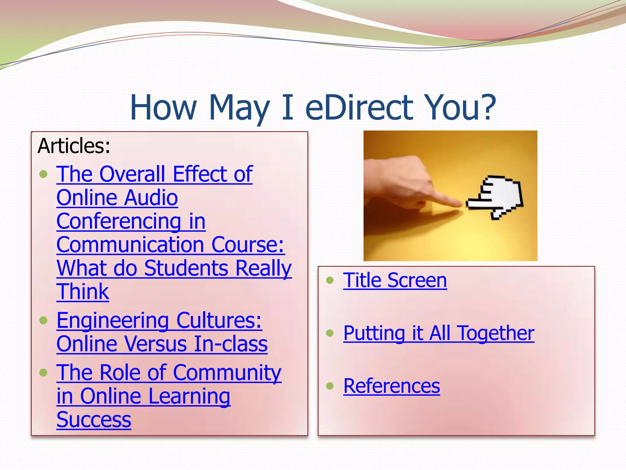 A Look at eLearning | PPT