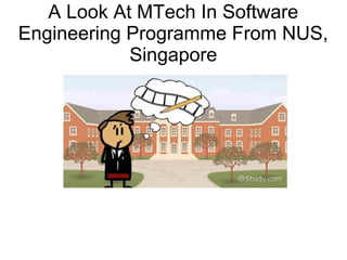 A look at_m_tech_in_software_engineering_programme_