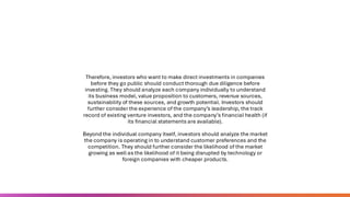 A Look at Pre-IPO Investing - Frank Cardia | PDF